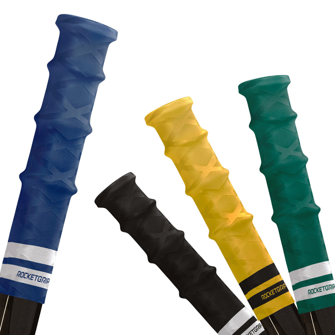 Rubber Hockey Grip Pack (2 grips) | RocketGrip