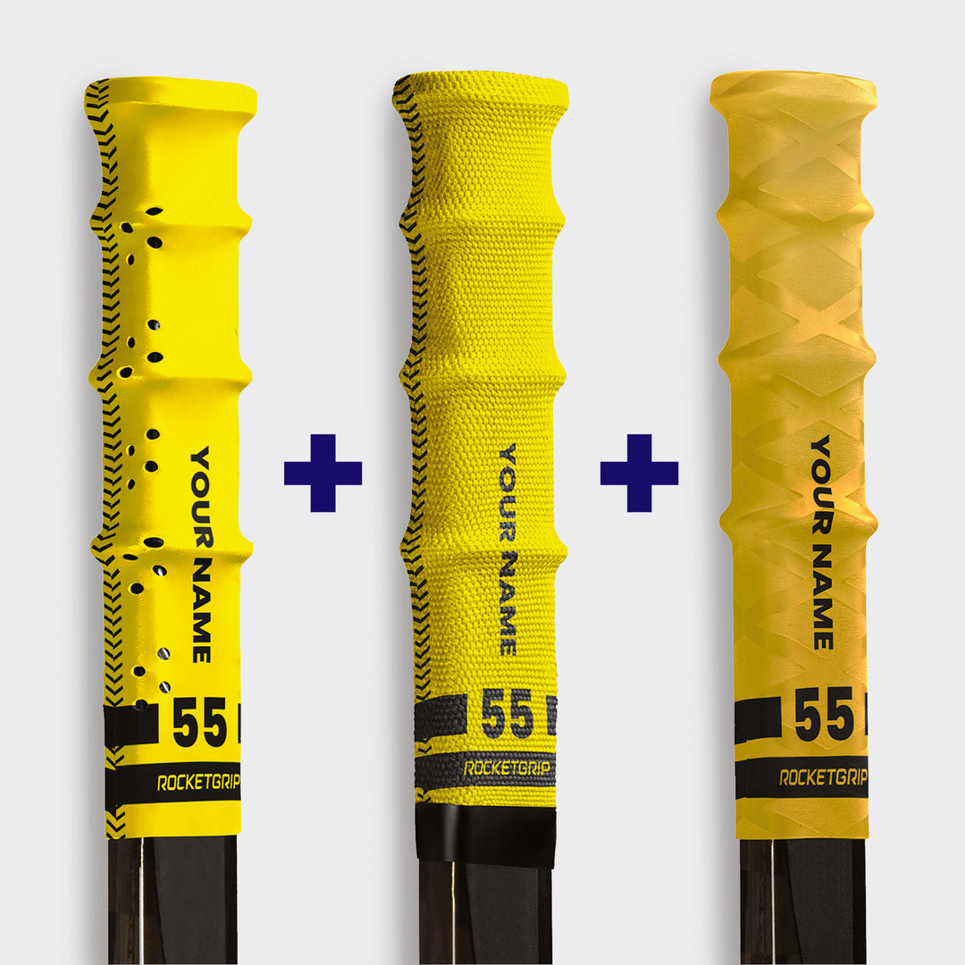 Starter Pack Hockey Grips | Great Feel | RocketGrip
